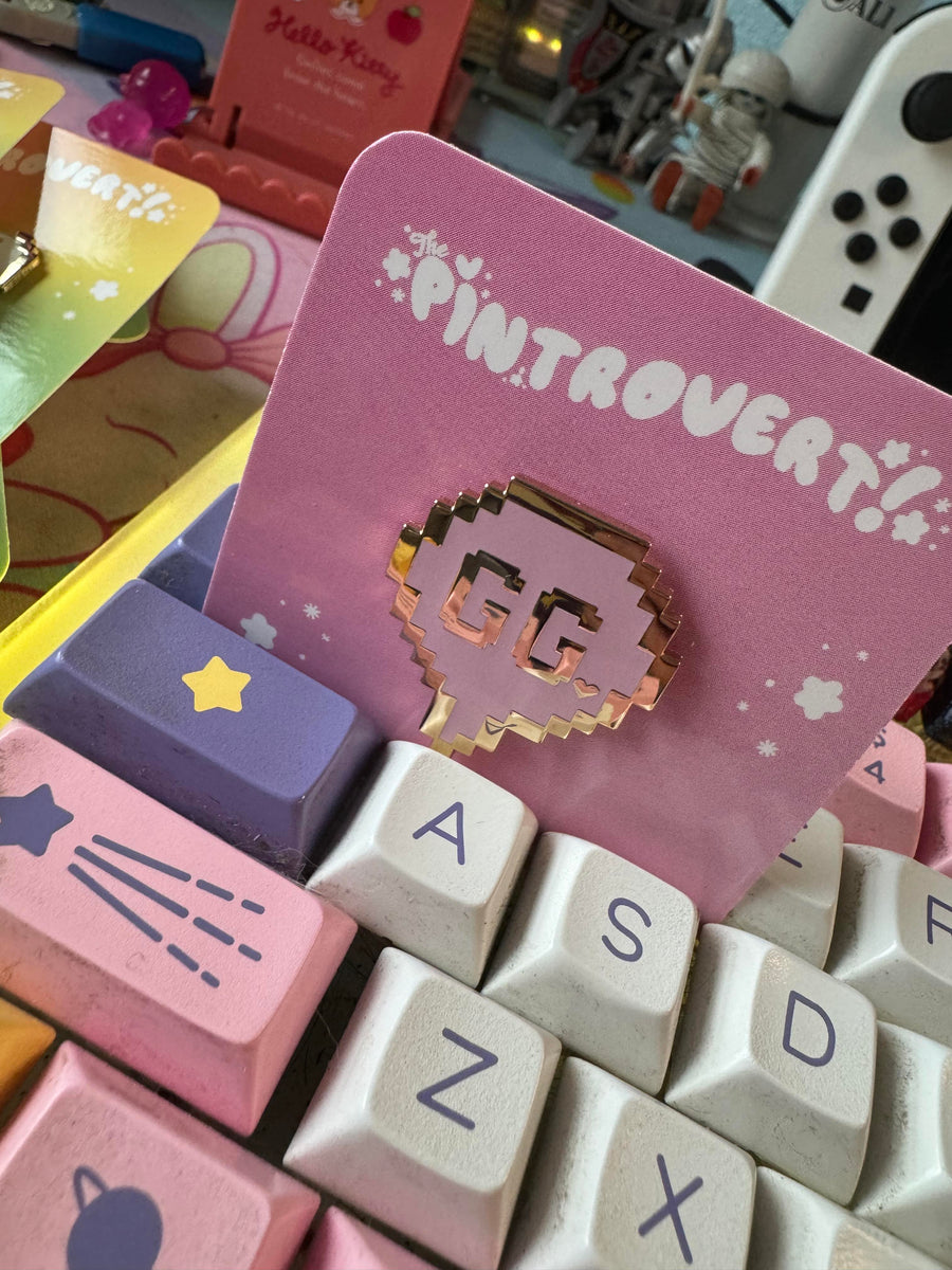 GG Enamel Pin – BizBaz Club