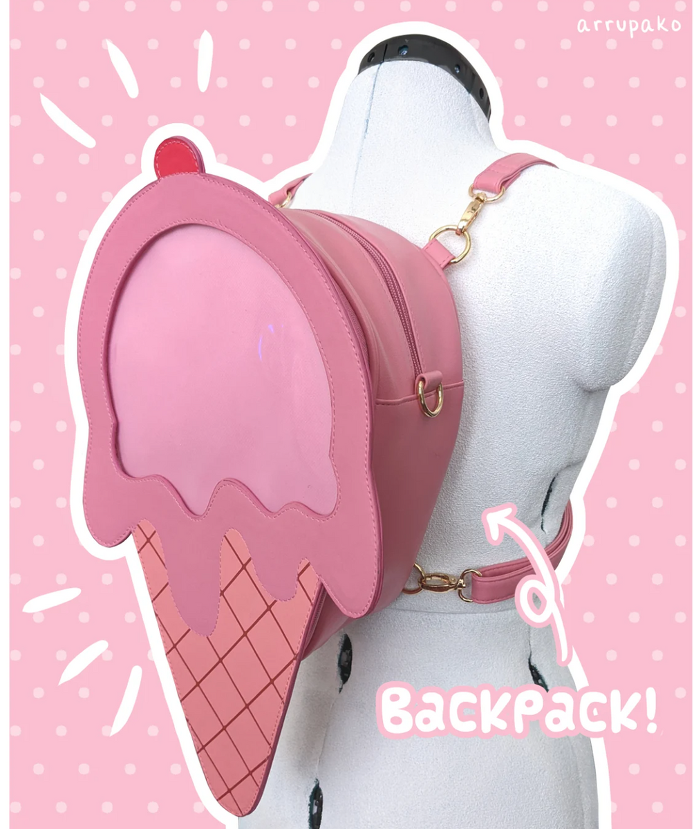 Ice Cream Ita Bag: Blueberry, Strawberry, or Chocolate – BizBaz Club